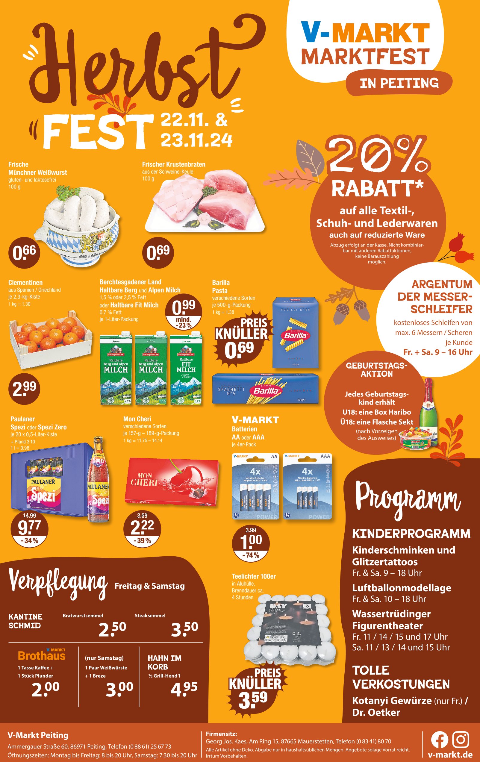 V-Markt - Große Vielfalt - kleine Preise - V-Markt