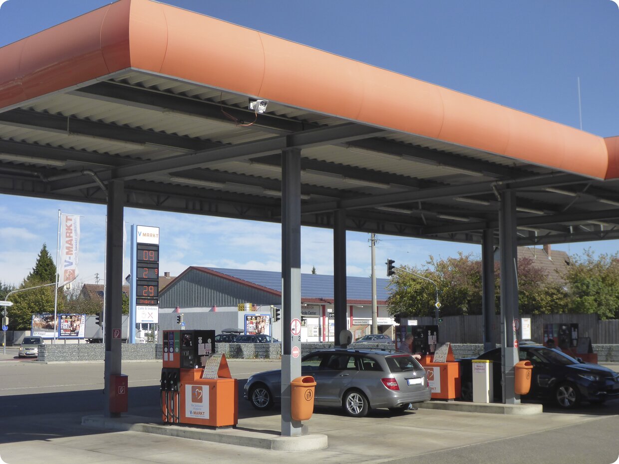 Tankstelle V Markt Munchen Balanstrae