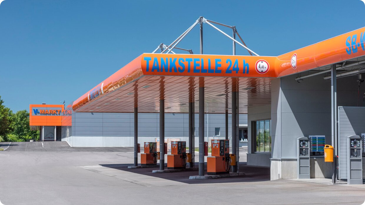 Tankstelle V Markt Munchen Balanstrae